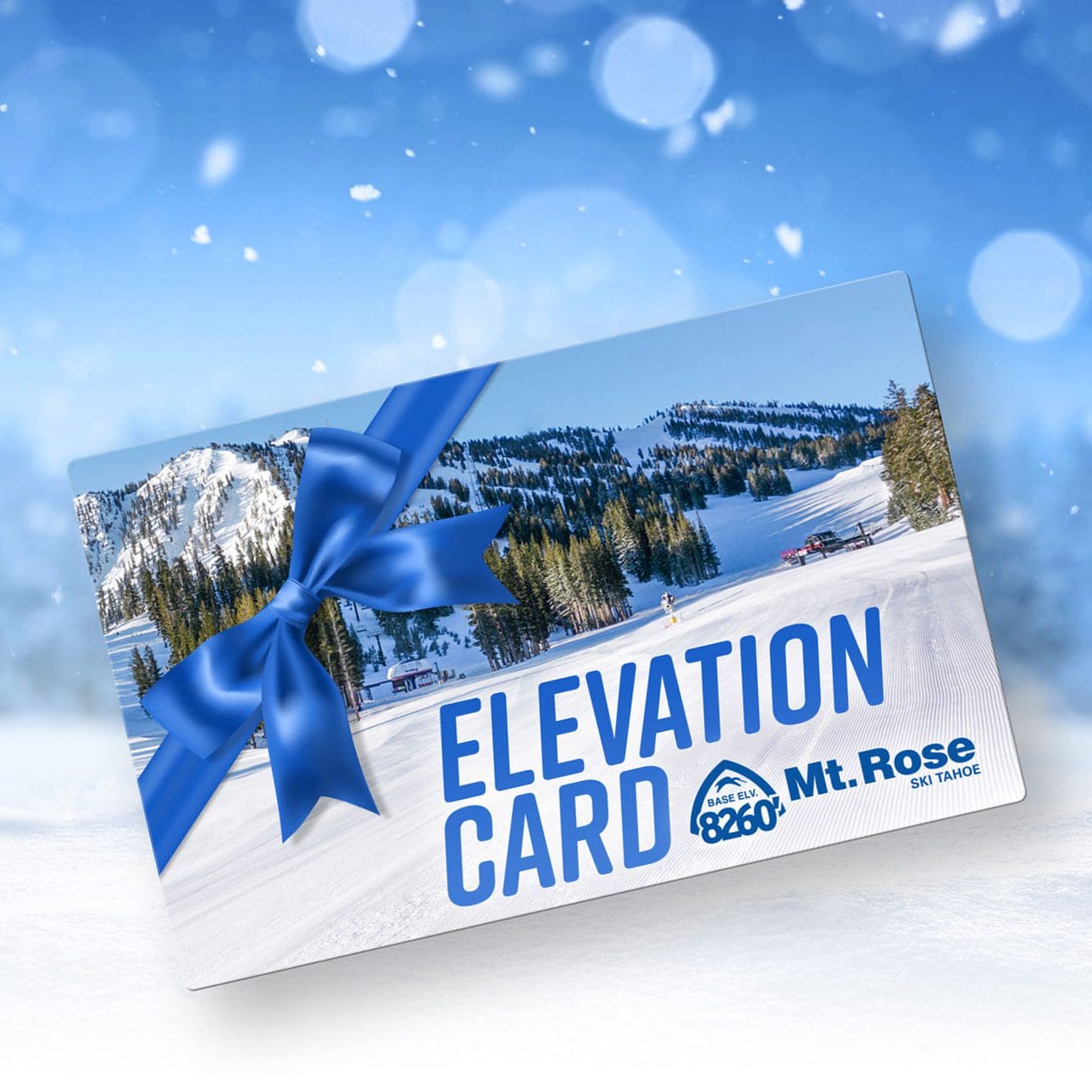 Gift Cards - Mt. Rose Ski Tahoe Ski Tahoe