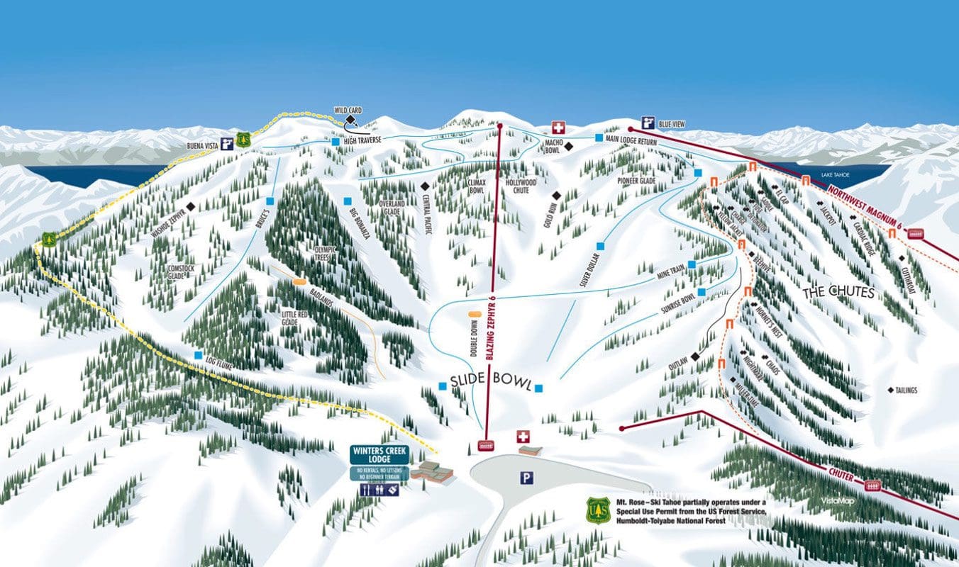 Explore Mt. Rose Ski Tahoe: The Ultimate Trail Map Guide - Mt. Rose Ski ...
